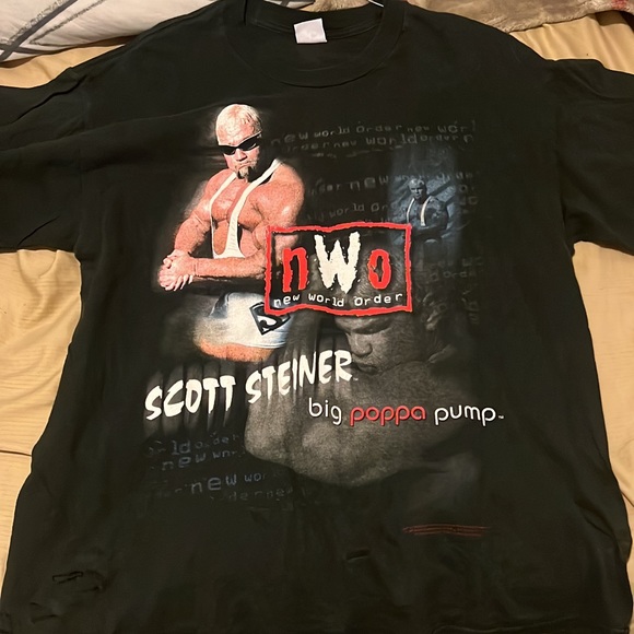 Wcw | Shirts | Original Wcw Nwo Vintage Shirt Great Conditions | Poshmark
